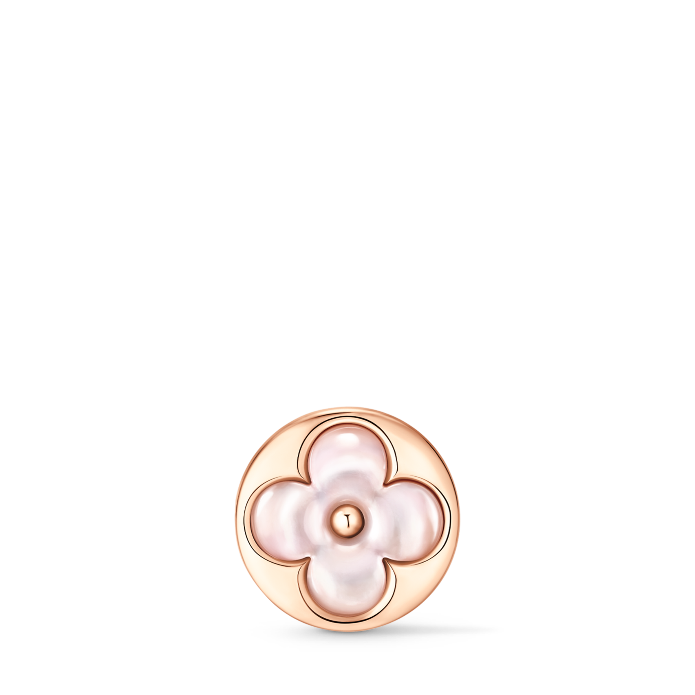 Color Blossom BB Sun Pendant, Pink Gold, White Mother-of-Pearl and ...