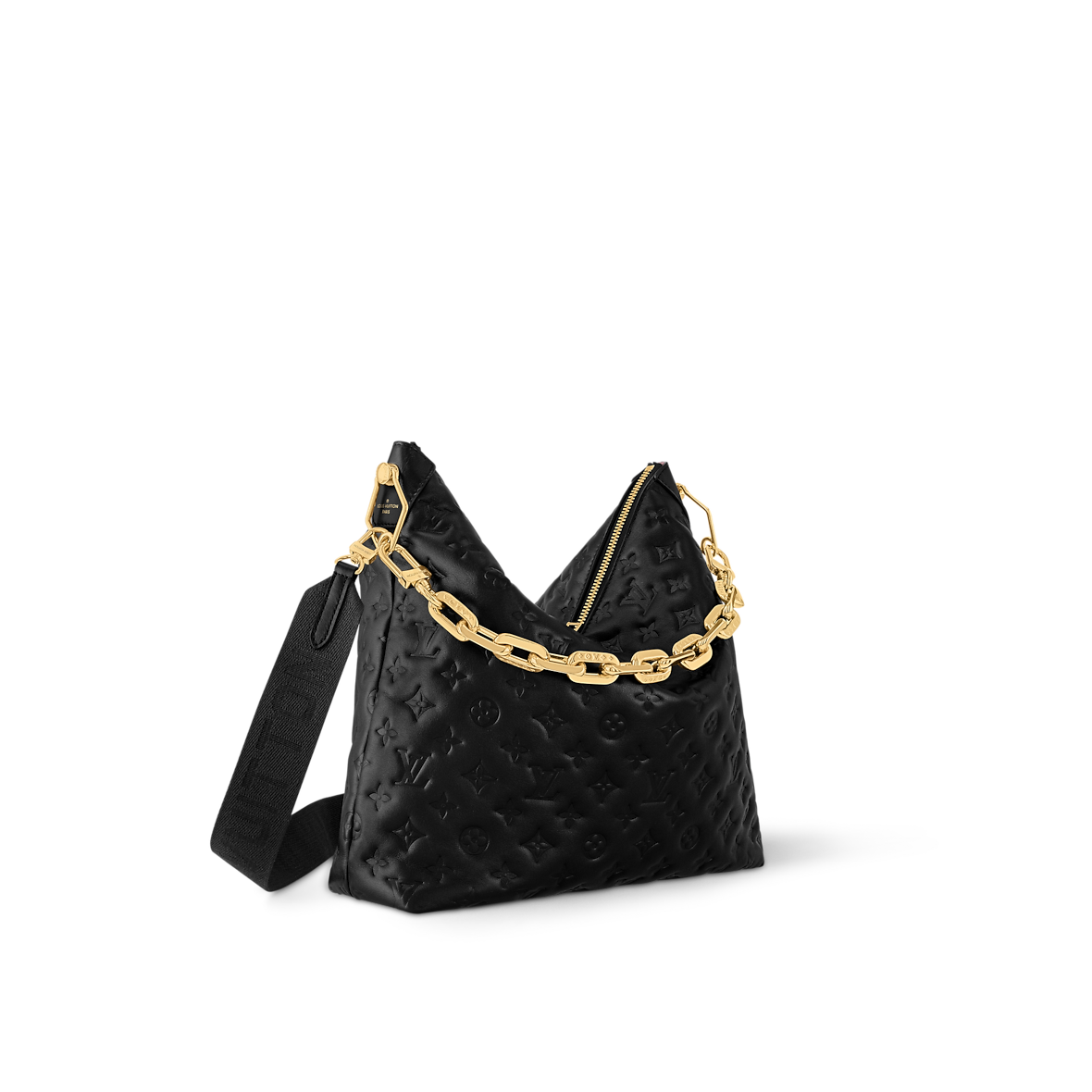 Coussin Hobo MM Coussin - Luxury Women Bags - M12068 Black | LOUIS ...