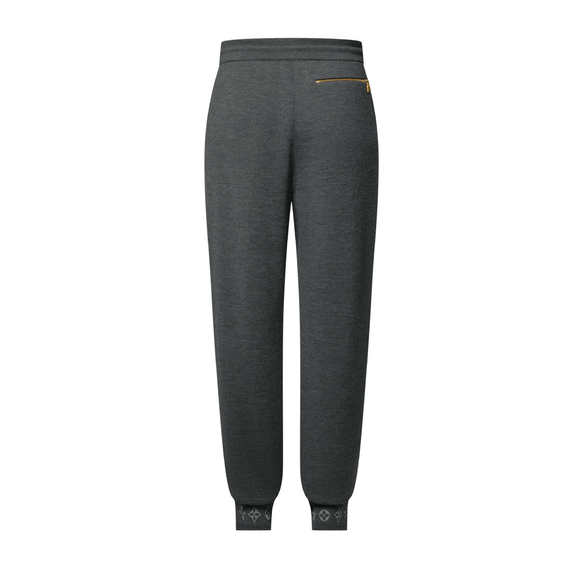 Double Face Knit Wool Travel Pants - Luxury Ready to Wear - 1AGJWN Grey ...