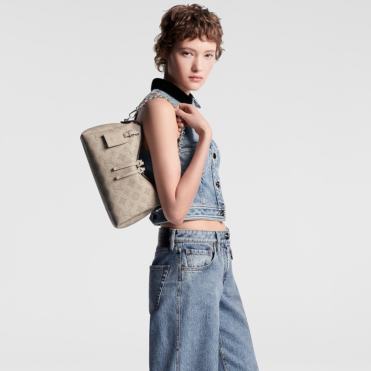 Hand It All PM Mahina Leather - Shoulder and Cross Body Bags - M24255 ...