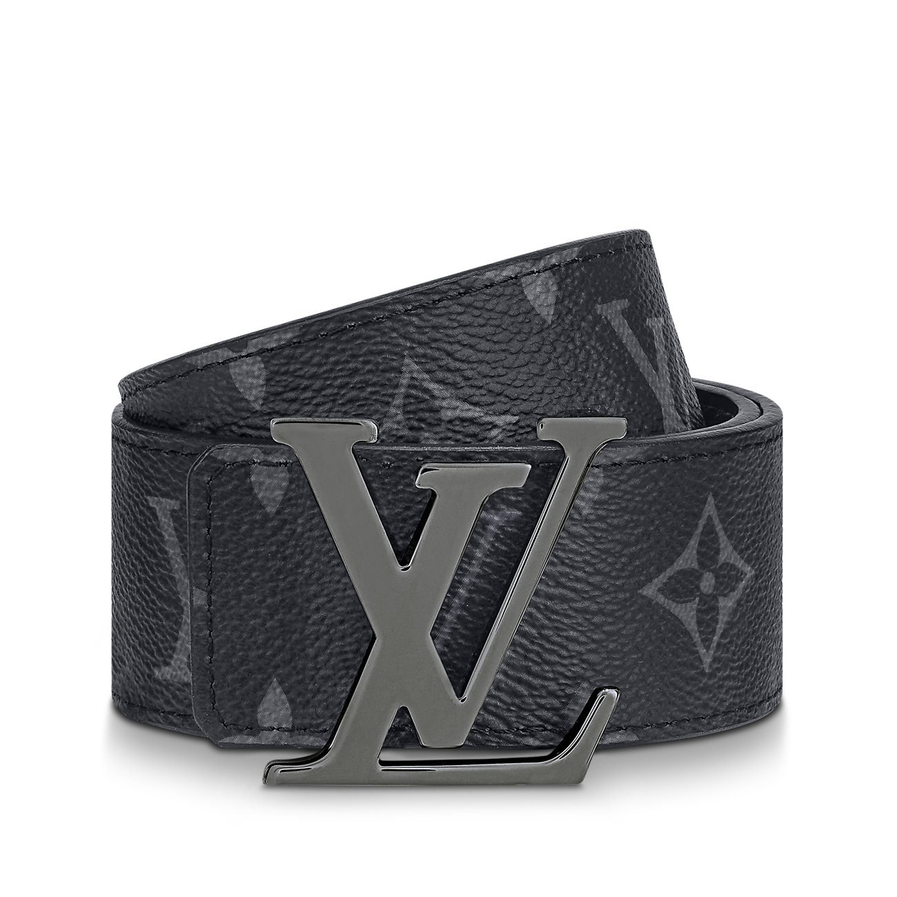 LV Initiales 40MM Reversible Belt Monogram Eclipse Canvas - Belts ...