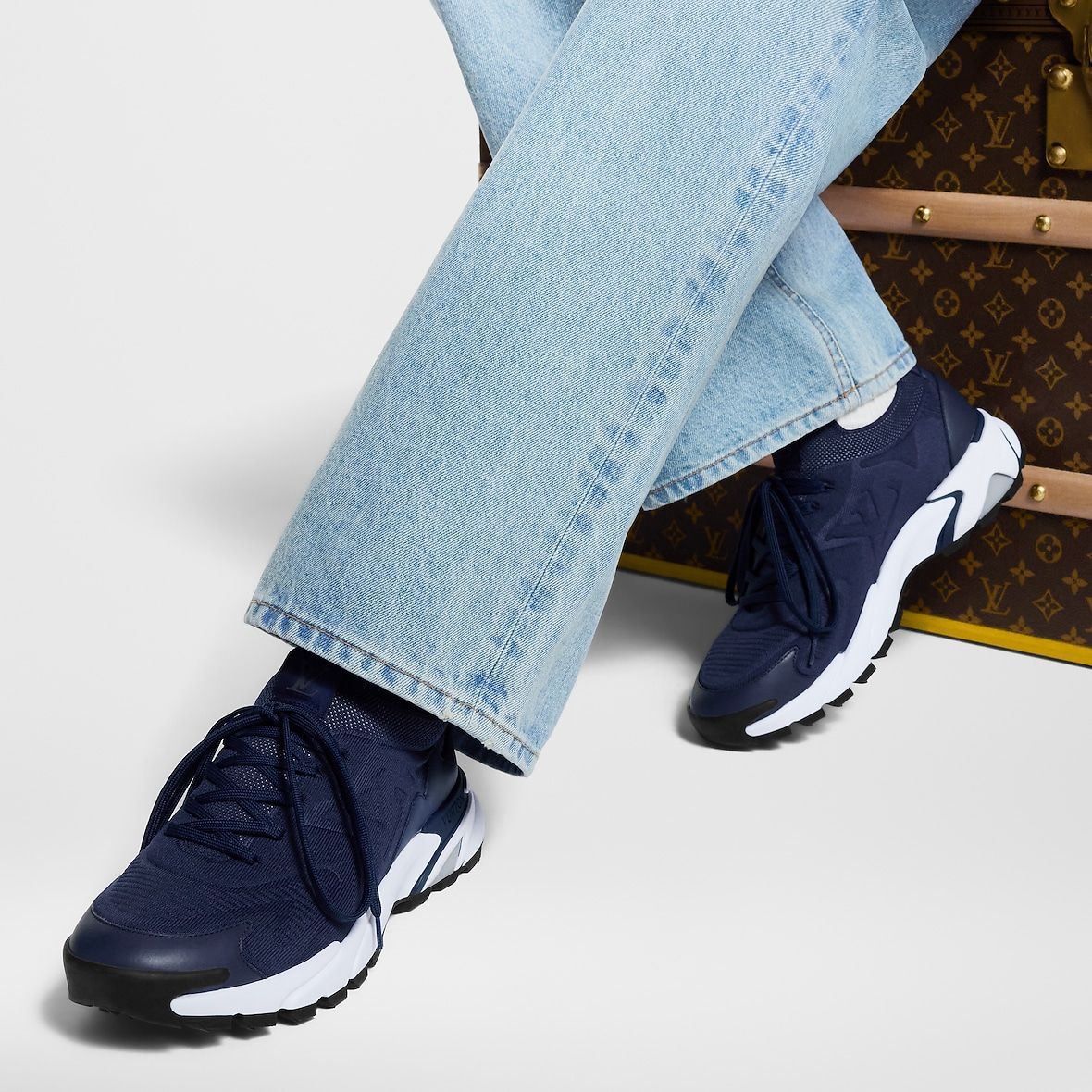 LV Runner Tatic Sneaker - Luxury Shoes - 1AILK0 Blue | LOUIS VUITTON ...