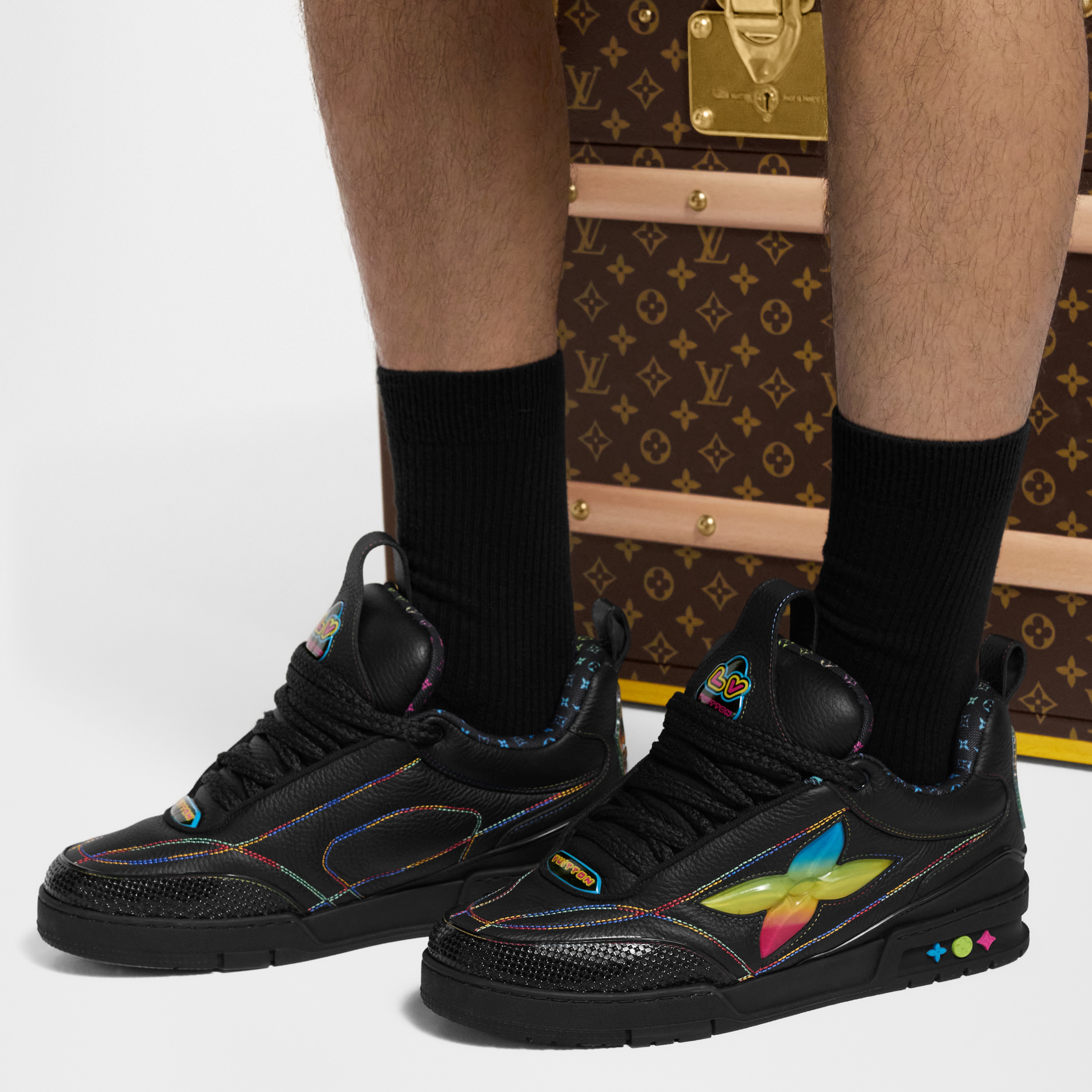 LV Skate Sneaker - Luxury Shoes - 1AH604 Black | LOUIS VUITTON HONG KONG
