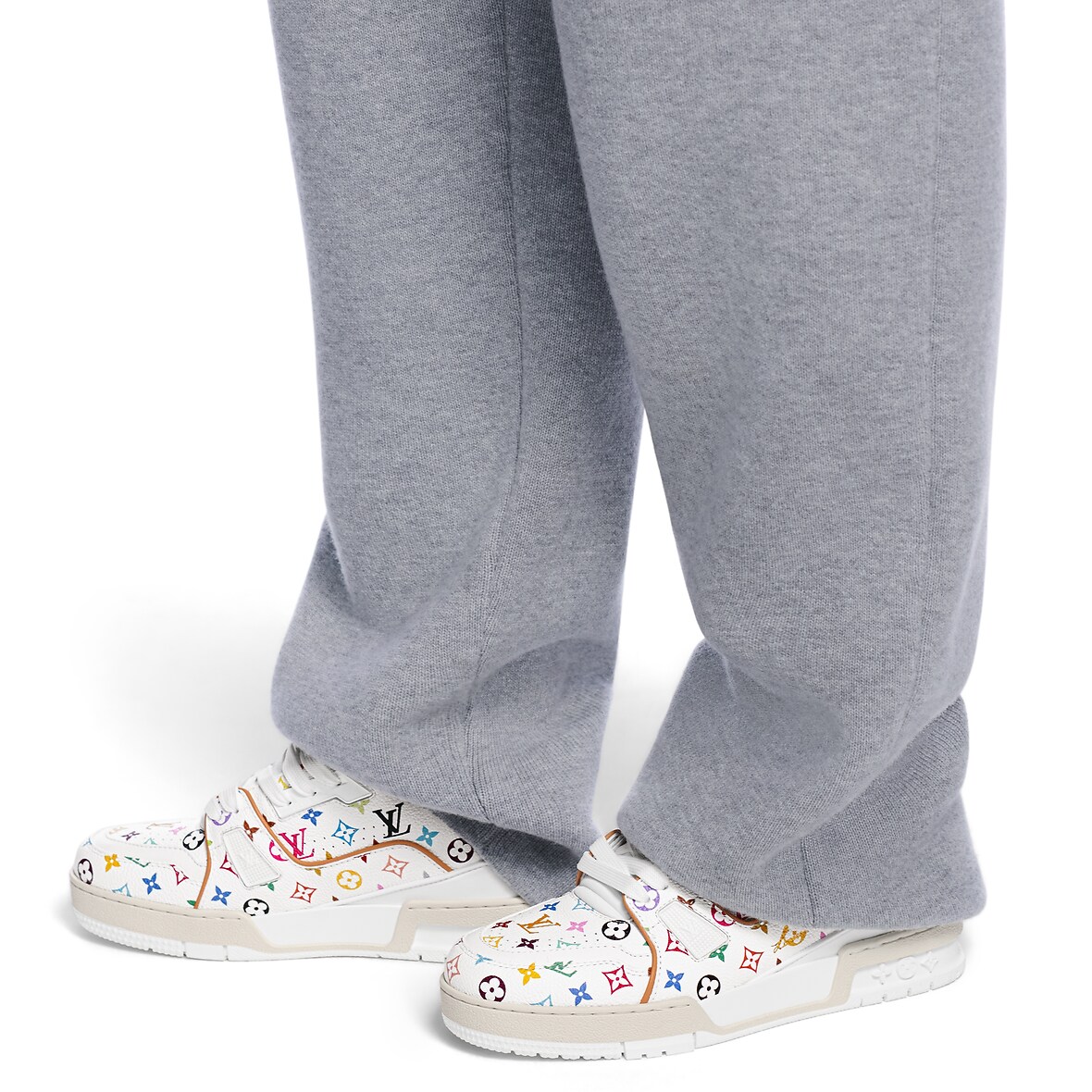 LV x TM LV Trainer Sneaker - Luxury Shoes - 1AGZDN White | LOUIS ...
