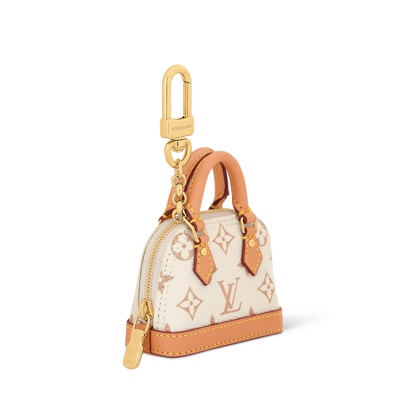 Micro Alma Bag Charm . - Luxury Accessories - M01883 Beige | LOUIS ...