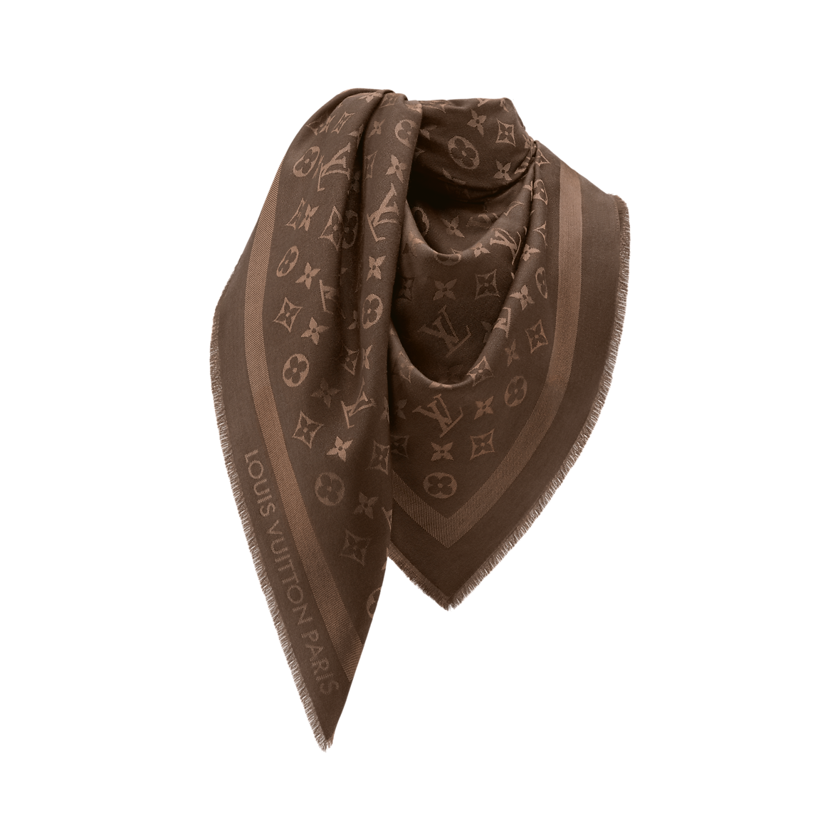 Monogram Classic 披肩 . - 名牌飾品配件 - M97933 棕色 | LOUIS VUITTON 香港