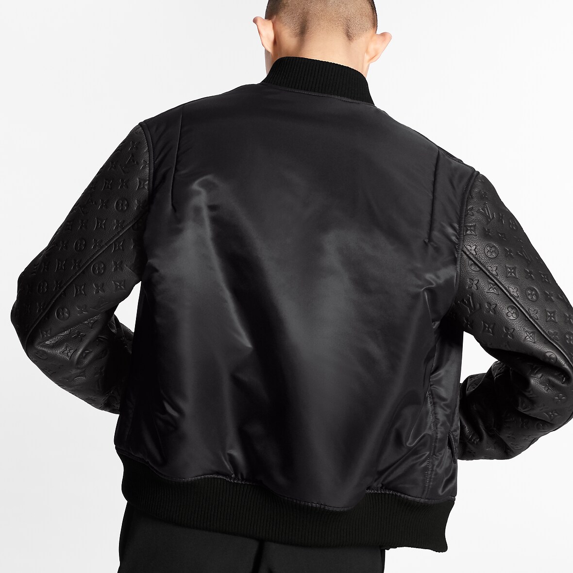 Monogram Leather Mix Jacket - Ready to Wear | LOUIS VUITTON