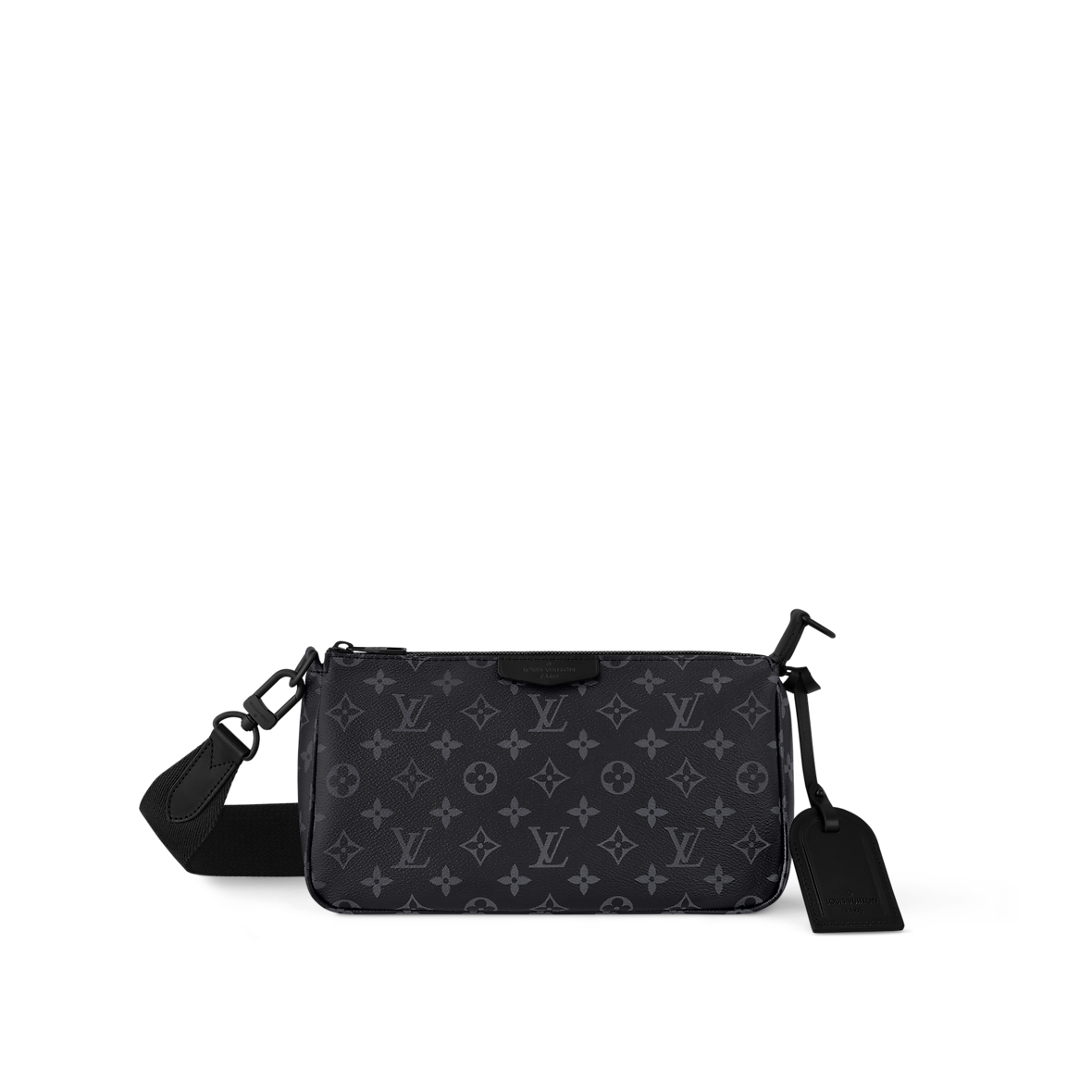 Pochette Accessoire XL Monogram Eclipse 帆布 - 名牌男士時尚手袋 - M11741 灰色 ...