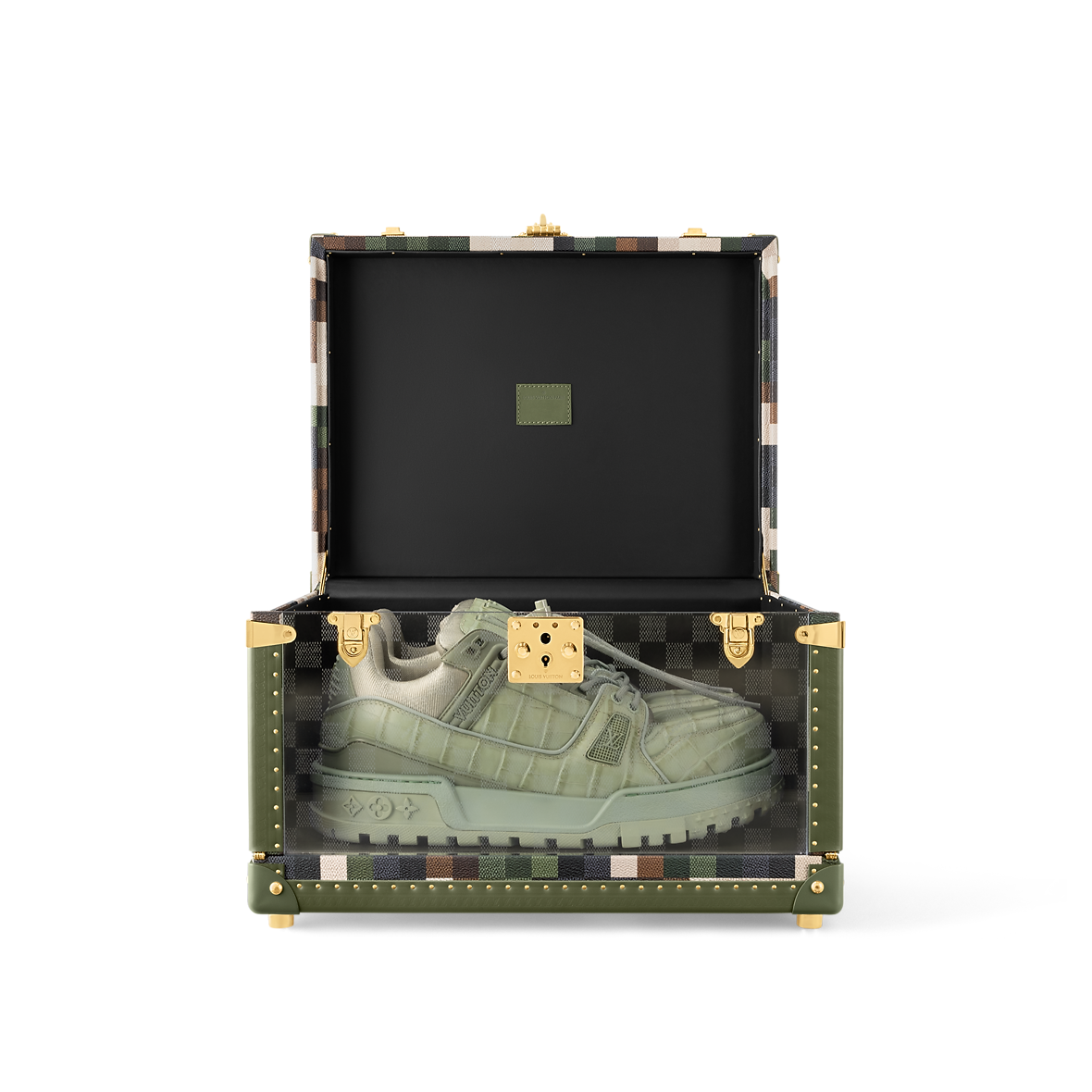 Shoe Box Damoflage D16 - 名牌硬身行李箱 - M10295 棕色 | LOUIS VUITTON 香港