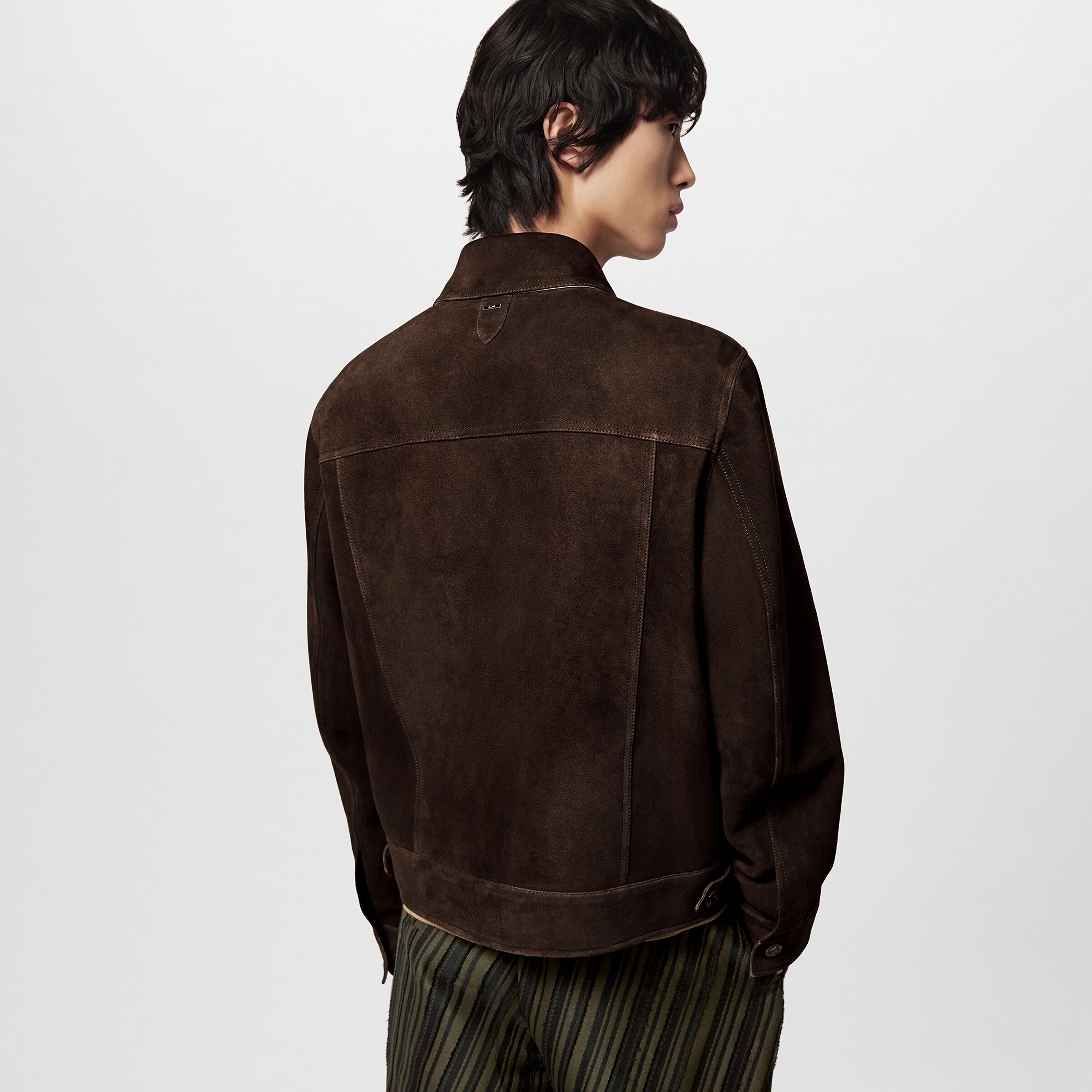 Suede Denim Jacket - Ready to Wear - 1AF578 | LOUIS VUITTON