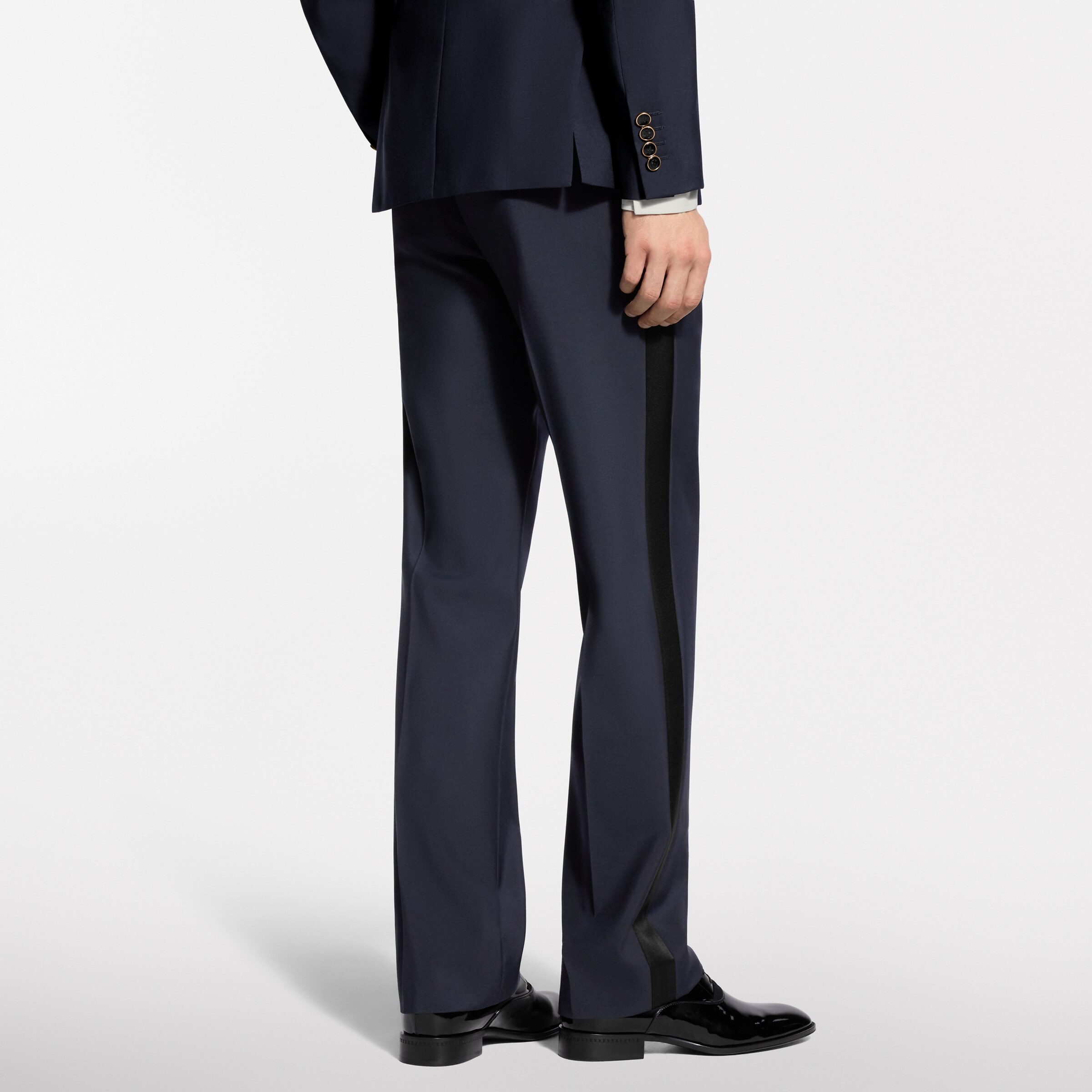Tuxedo Pants - Luxury Ready to Wear - 1AIWE5 Blue | LOUIS VUITTON HONG KONG