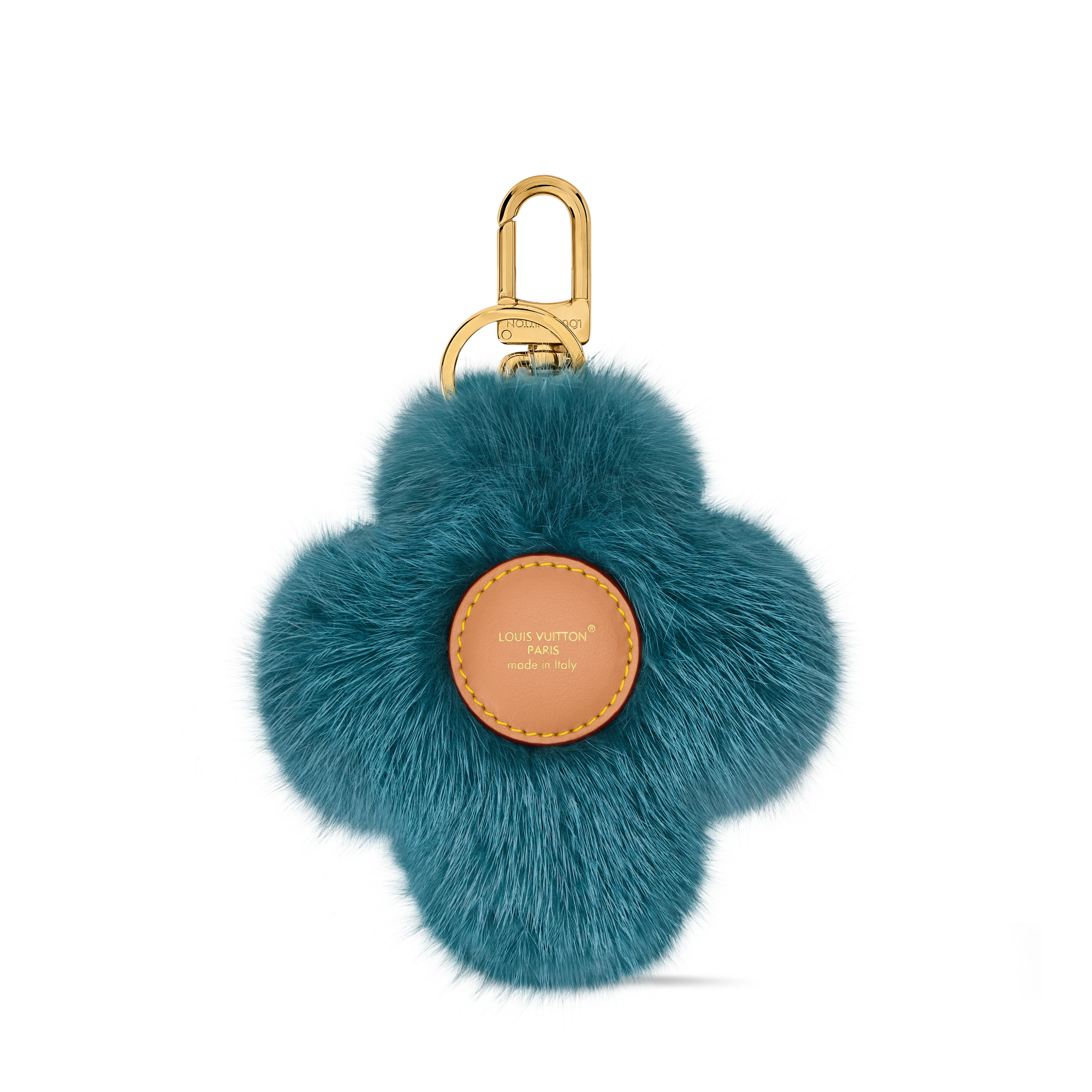 Vivienne Fur Key Holder . - Luxury Accessories - M03820 Blue | LOUIS ...