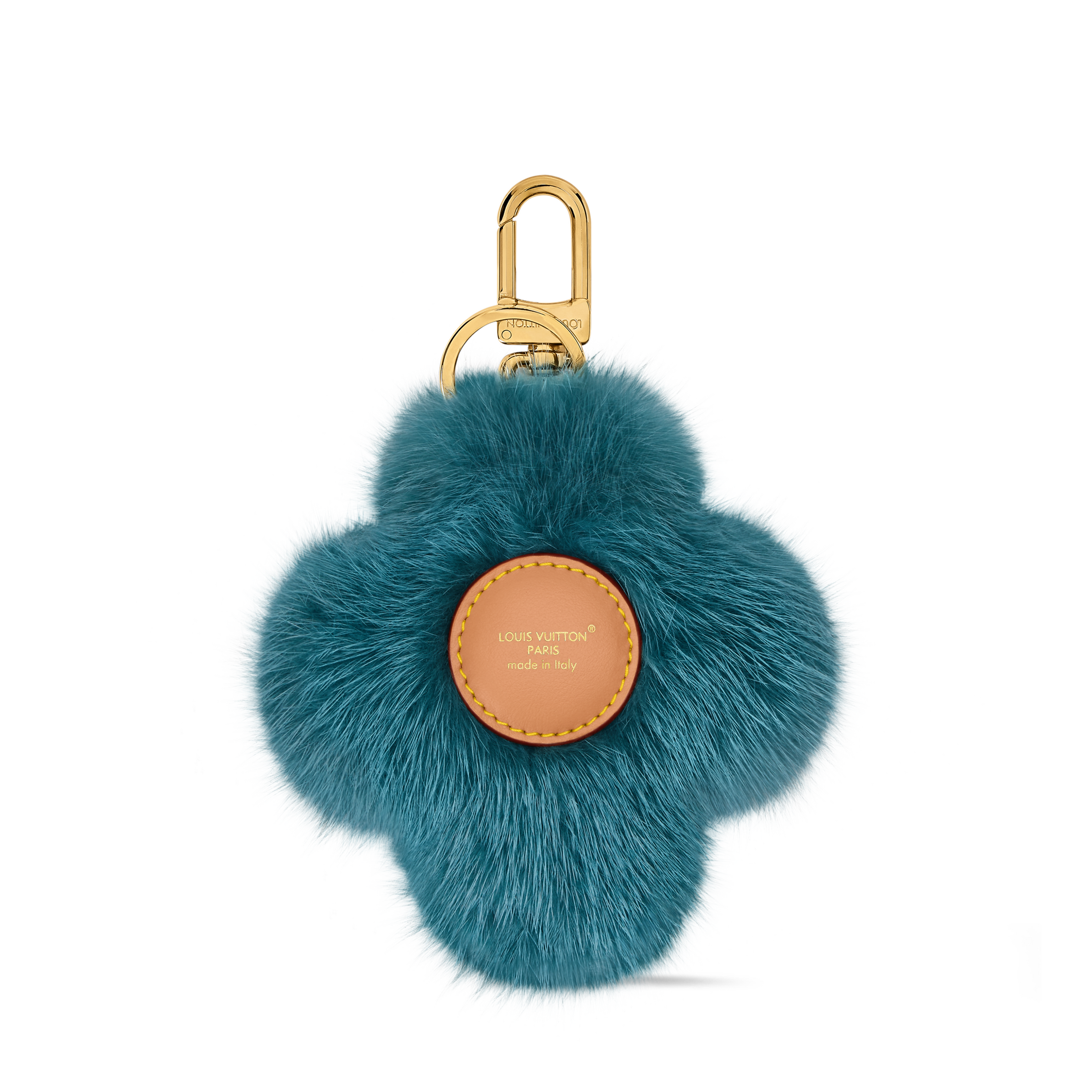Vivienne Fur Key Holder . - Luxury Accessories - M03820 Blue | LOUIS ...