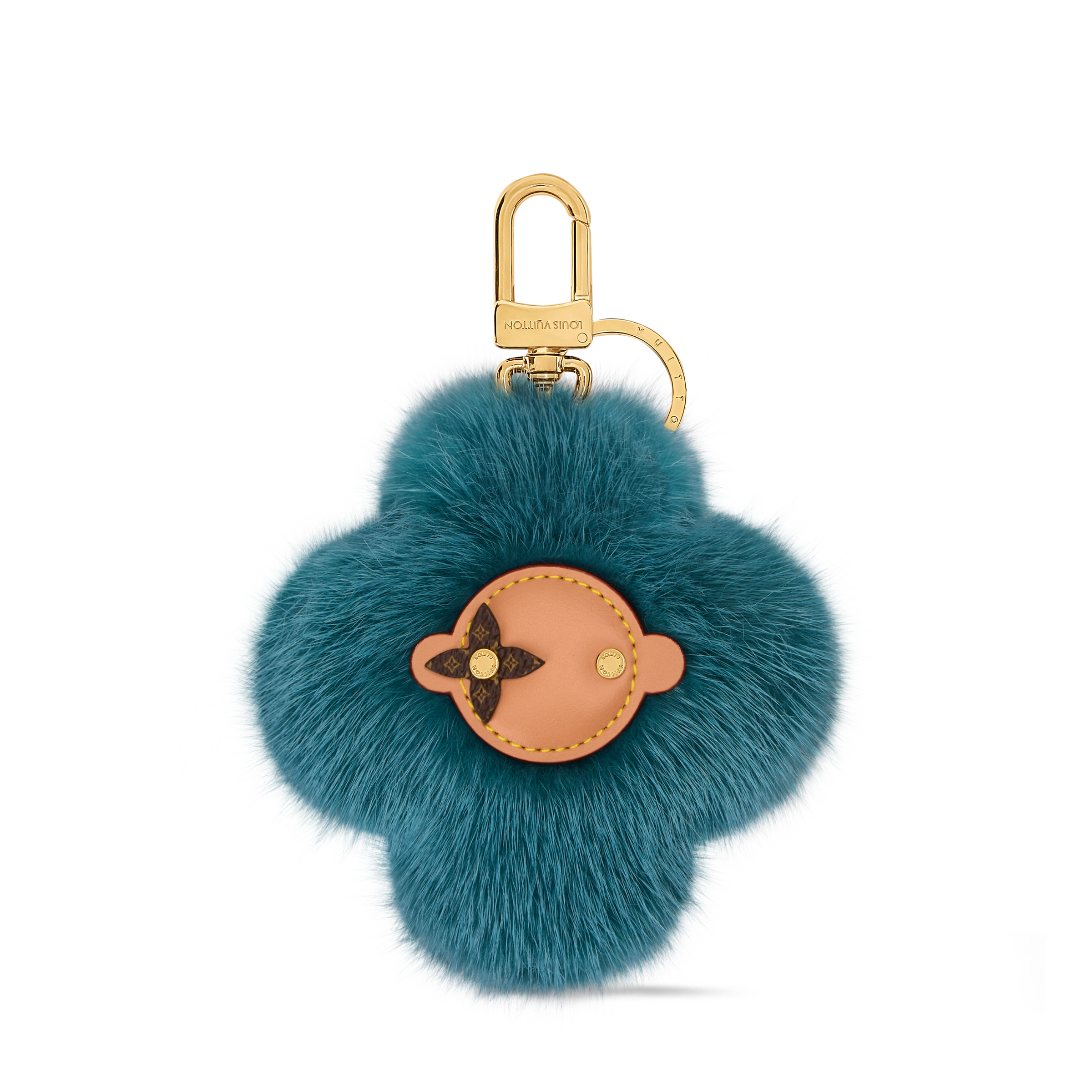 Vivienne Fur Key Holder . - Luxury Accessories - M03820 Blue | LOUIS ...