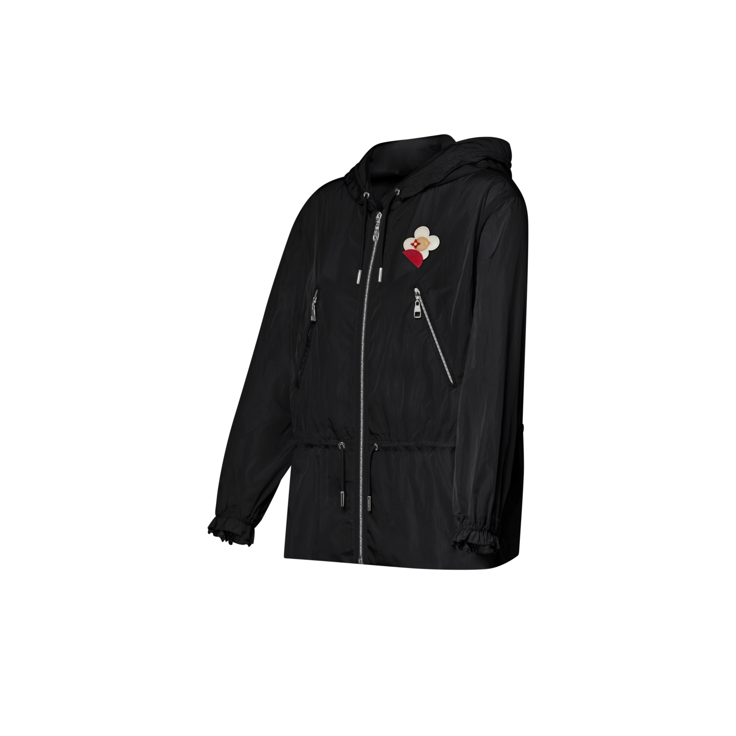 Vivienne Patch Parka - Luxury Ready to Wear - 1AJGKN Black | LOUIS ...