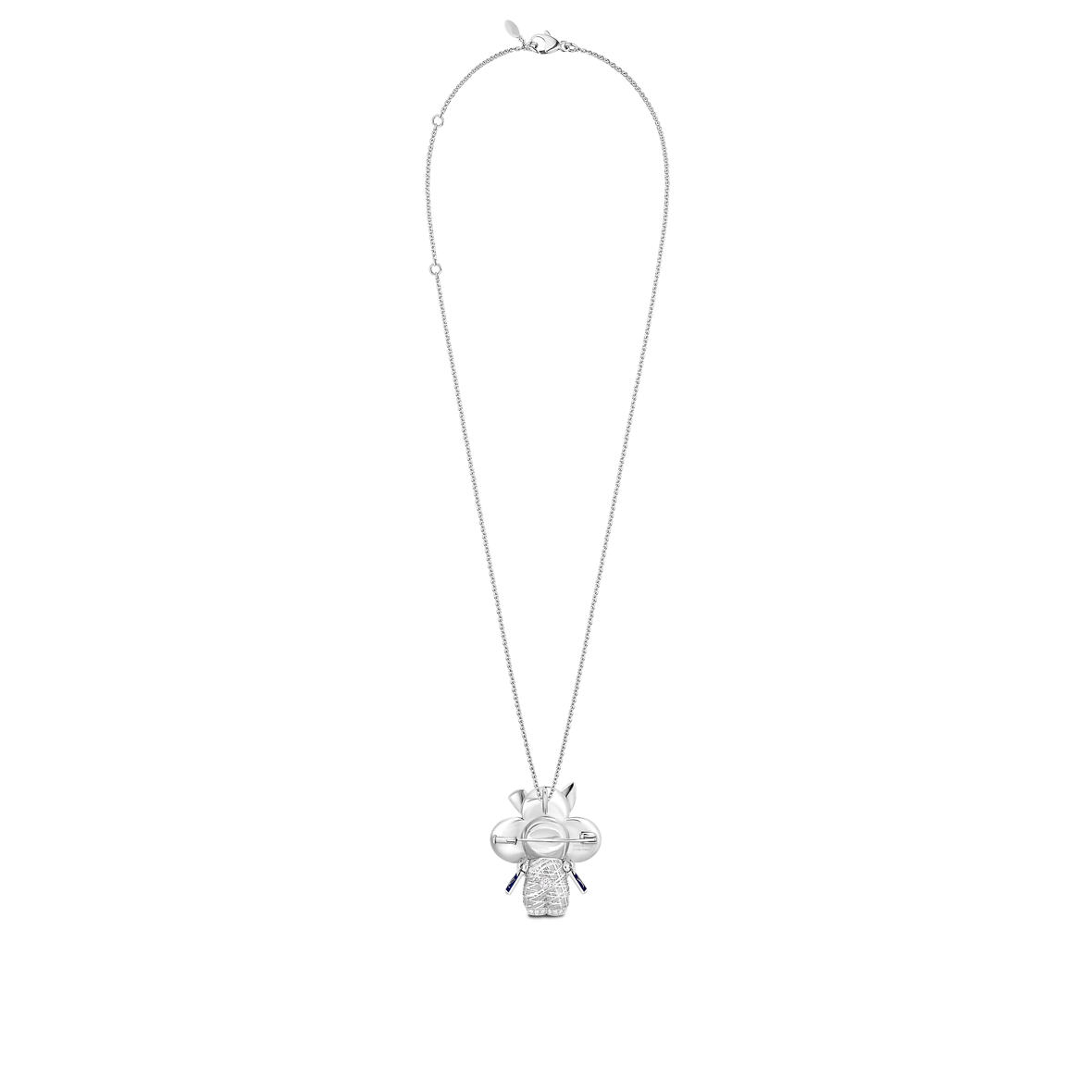 Vivienne Rabbit 吊墜 - 配白K金、亮漆、鑽石及彩色寶石 - 珠寶系列 - Q93975 | LOUIS VUITTON