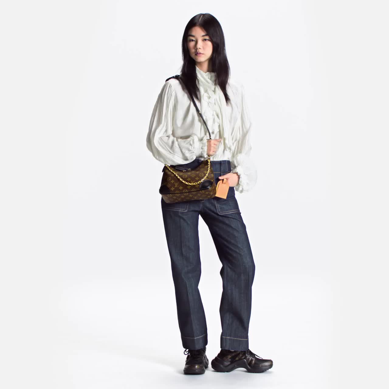 Boulogne PM Shoulder Bag - Natural Shoulder Bag - M45832 | Louis Vuitton